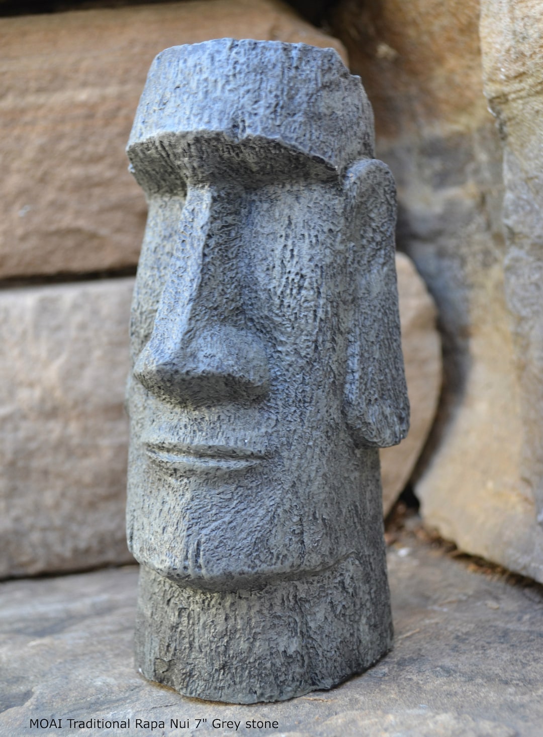 MOAI Traditional Rapa Nui Stone Statue Sculpture Www.neo-mfg.com 7 ...