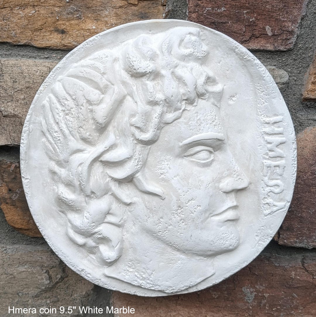 Roman Greek Apollo Coin Sculptural Wall Relief Plaque Www.neo-mfg.com 9 ...