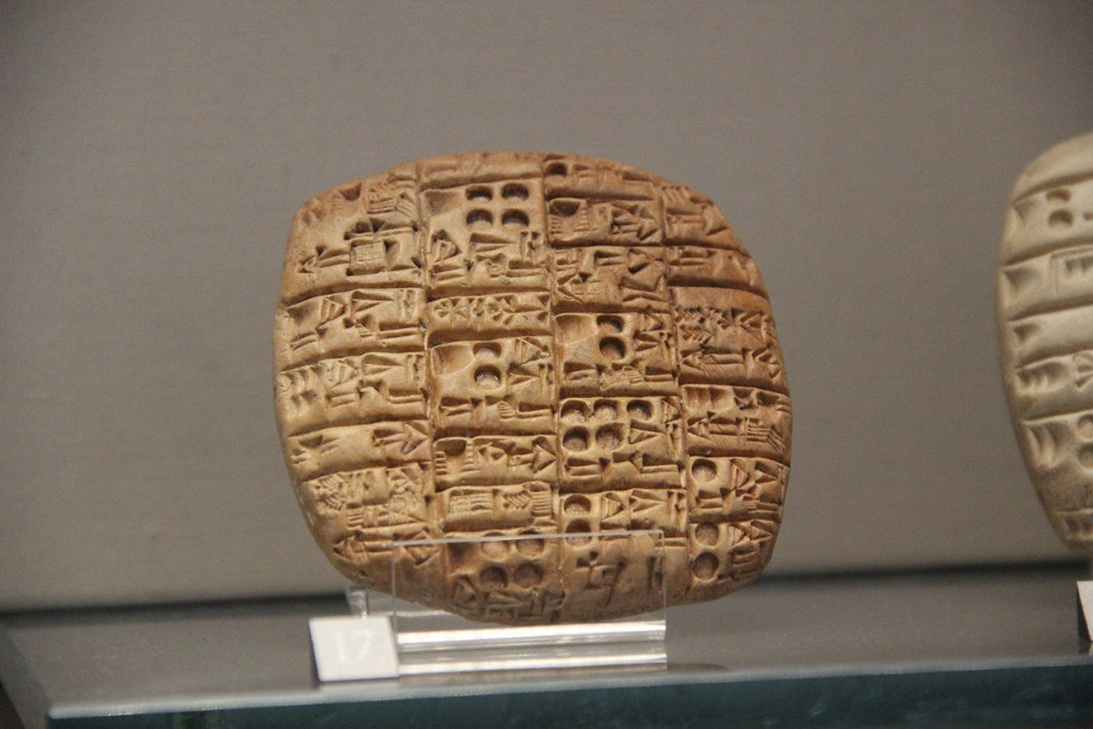 Clay Cuneiform Tablet Archive Royal Gardeners Archaic Period of Sumer ...