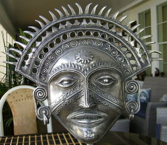 Inca Sun God Mask Pin Page