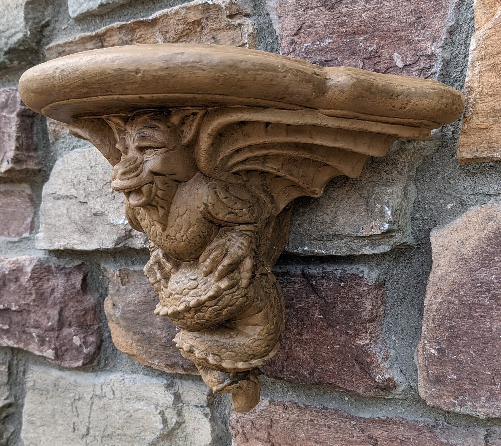 Gargoyle Satyr Wall Shelf Corbel Grotesque Goblin Dragon Mythical ...