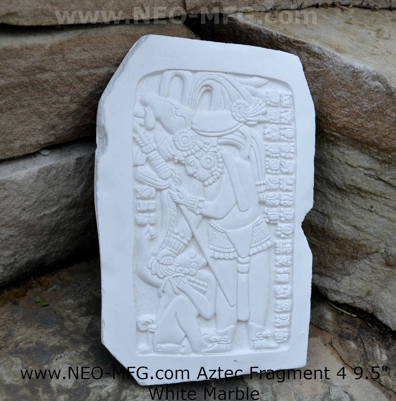 History Aztec Maya Mesoamerica Lintel 46 Plaque Wall Sculpture | Etsy