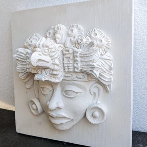Aztec Maya Warrior Mask Head of Guacamaya (macaw) From Xochicalco ...