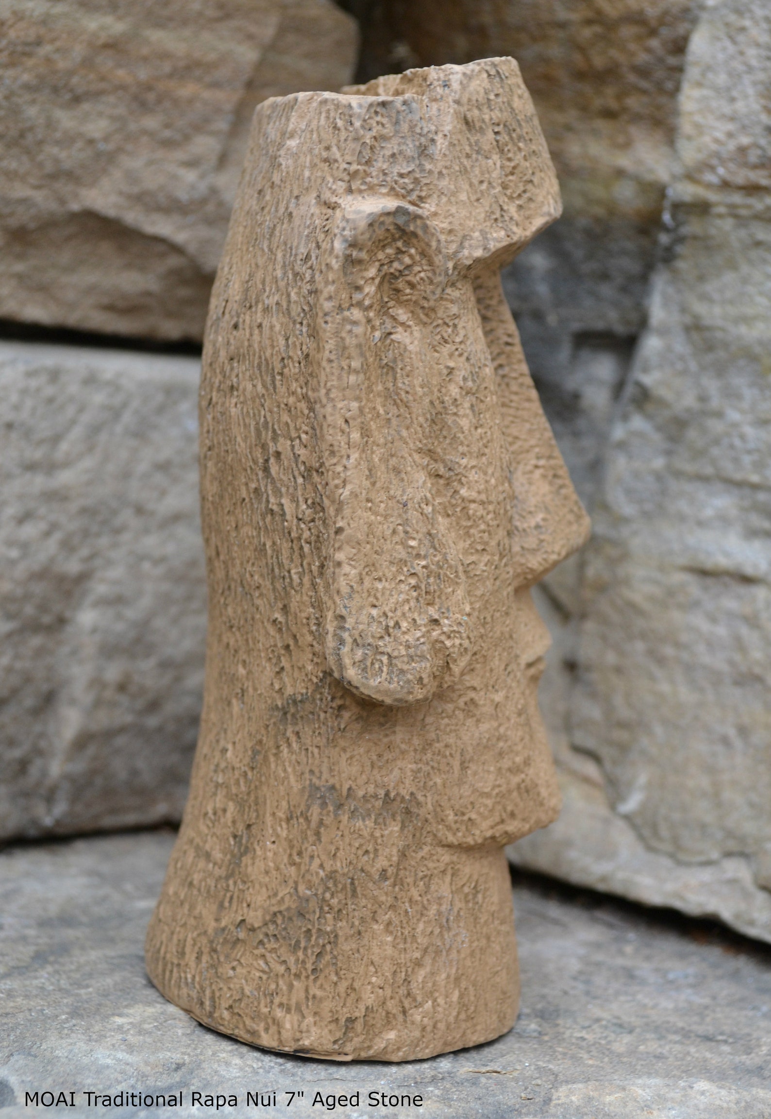 MOAI Traditional Rapa Nui Stone Statue Sculpture - Etsy