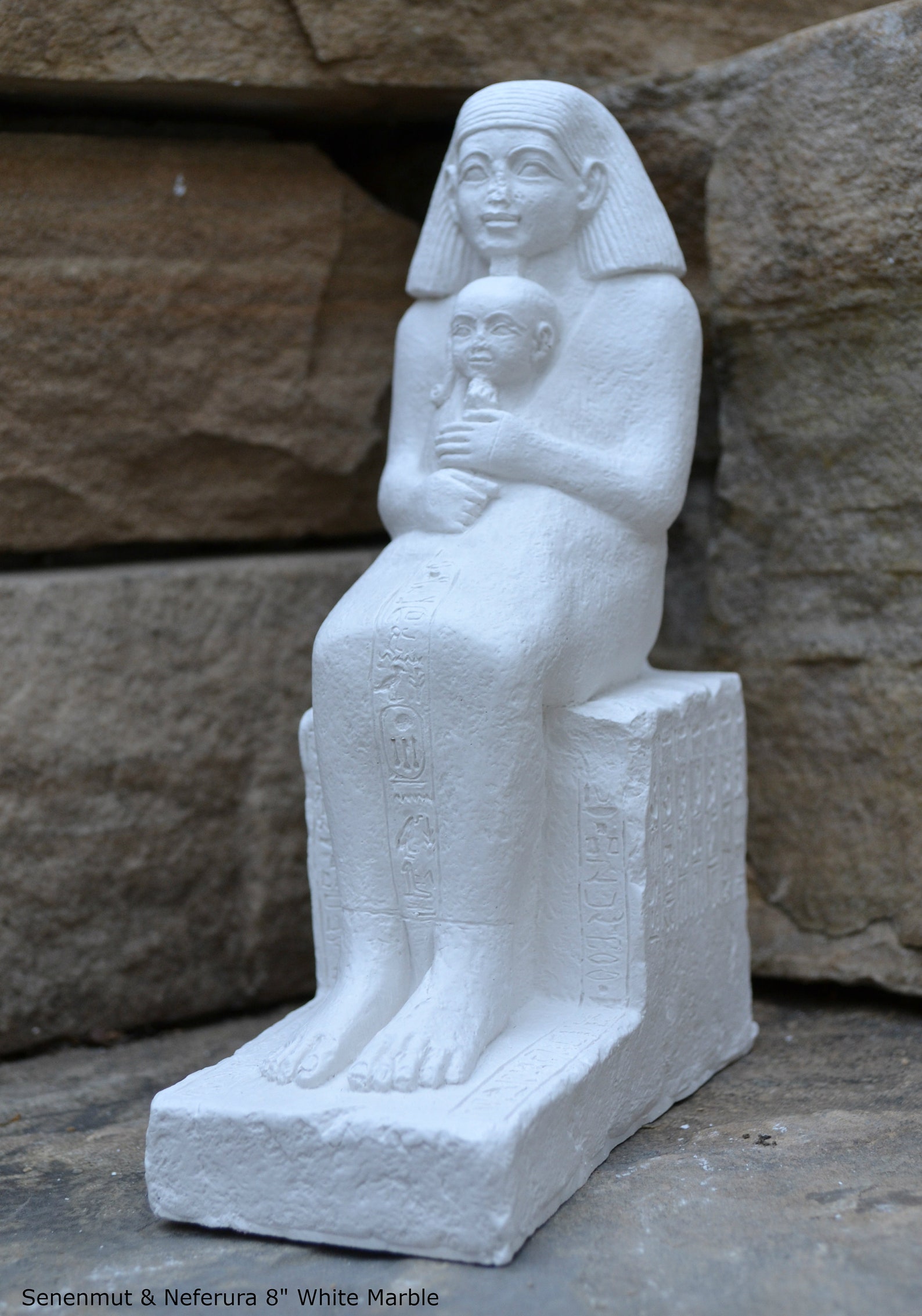 History Egyptian Senenmut Holding Princess Neferure I Artifact - Etsy