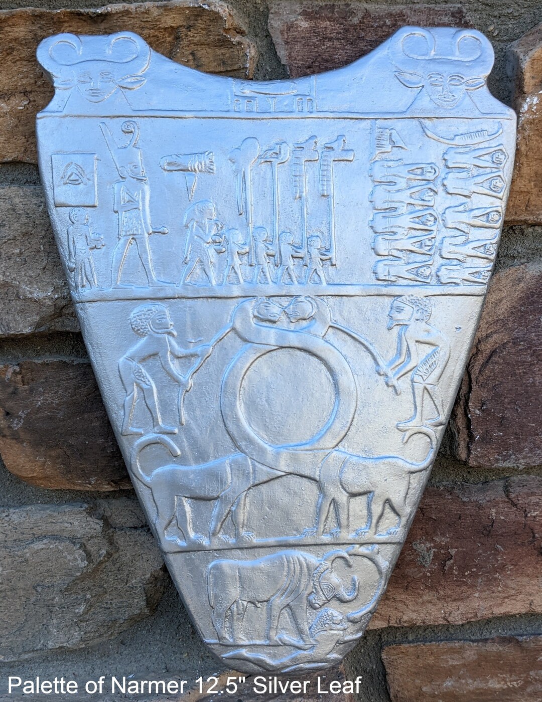 History Egyptian Palette of Narmer Sculptural Wall Relief Www.neo-mfg ...