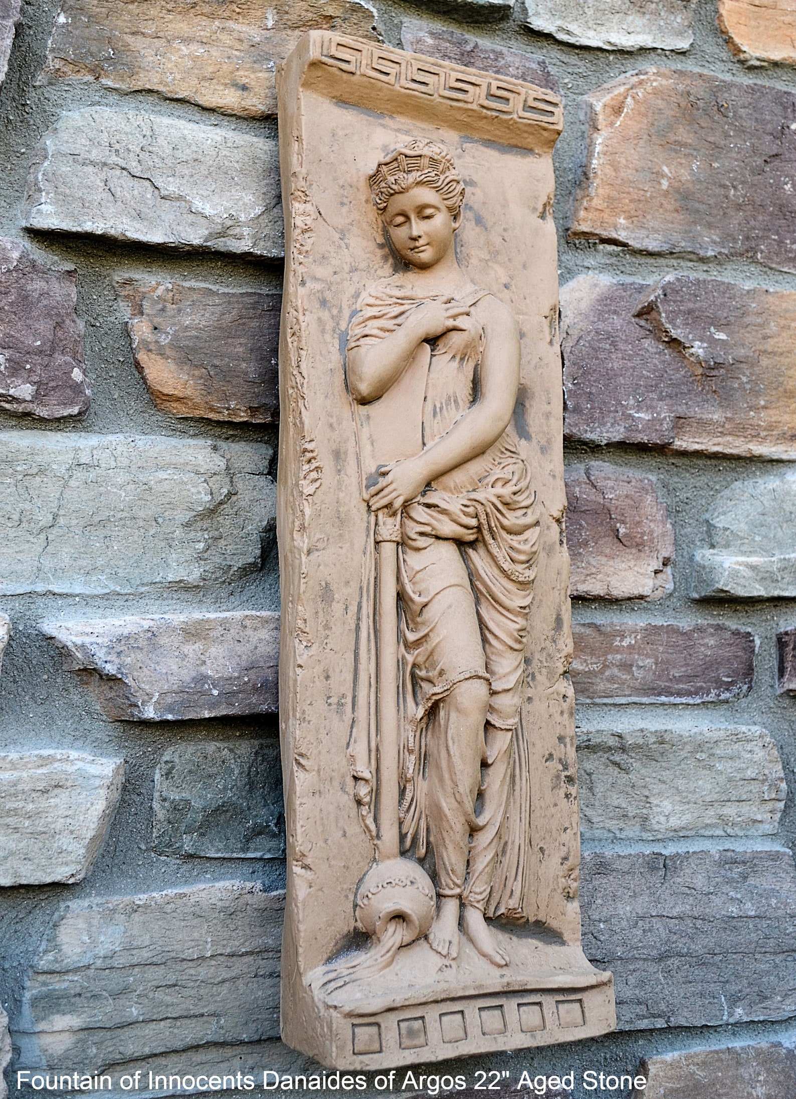 Roman Greek Carved Nymph Fountain of Innocents Danaides of Argos Dress ...
