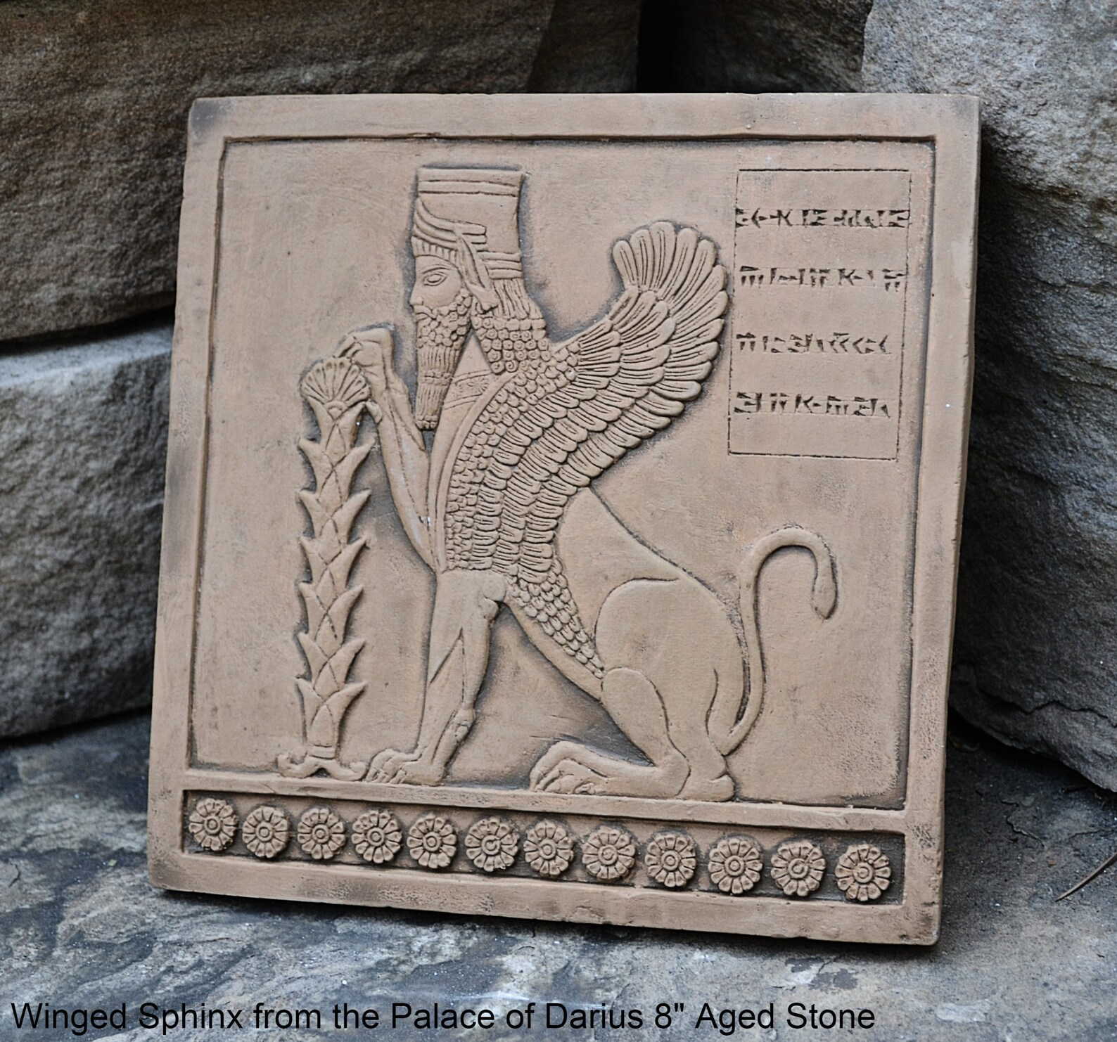 Assyrian Persian Winged Sphinx From the Palace of Darius - Etsy