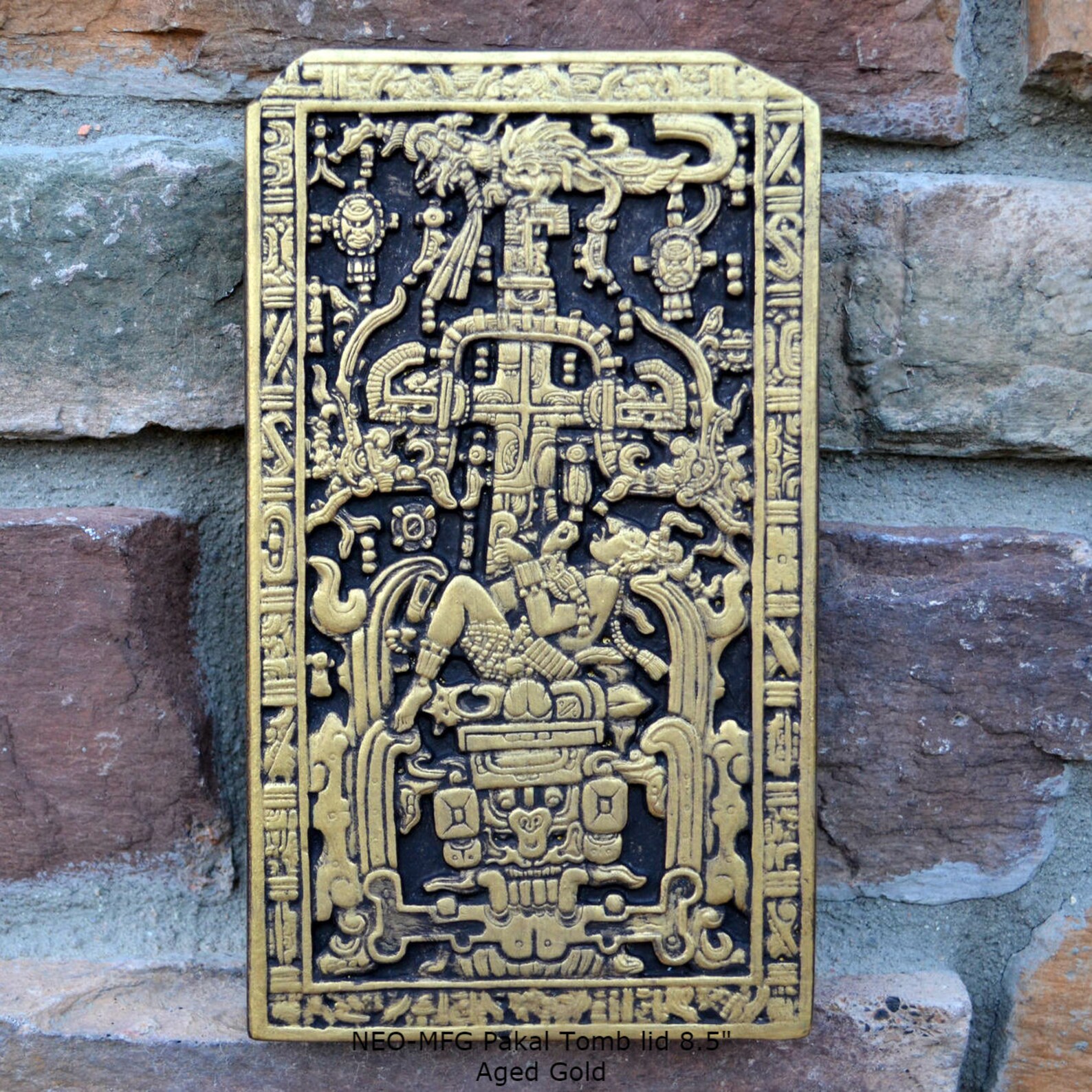 History Aztec Mayan Sarcophagus of King K’inich Janaab’ Pakal Wall ...