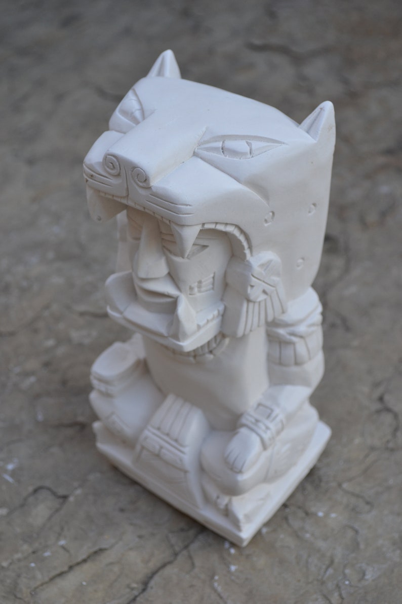 Aztec Mayan Idol Great Jaguar Statue Sculpture Www.neo-mfg.com - Etsy