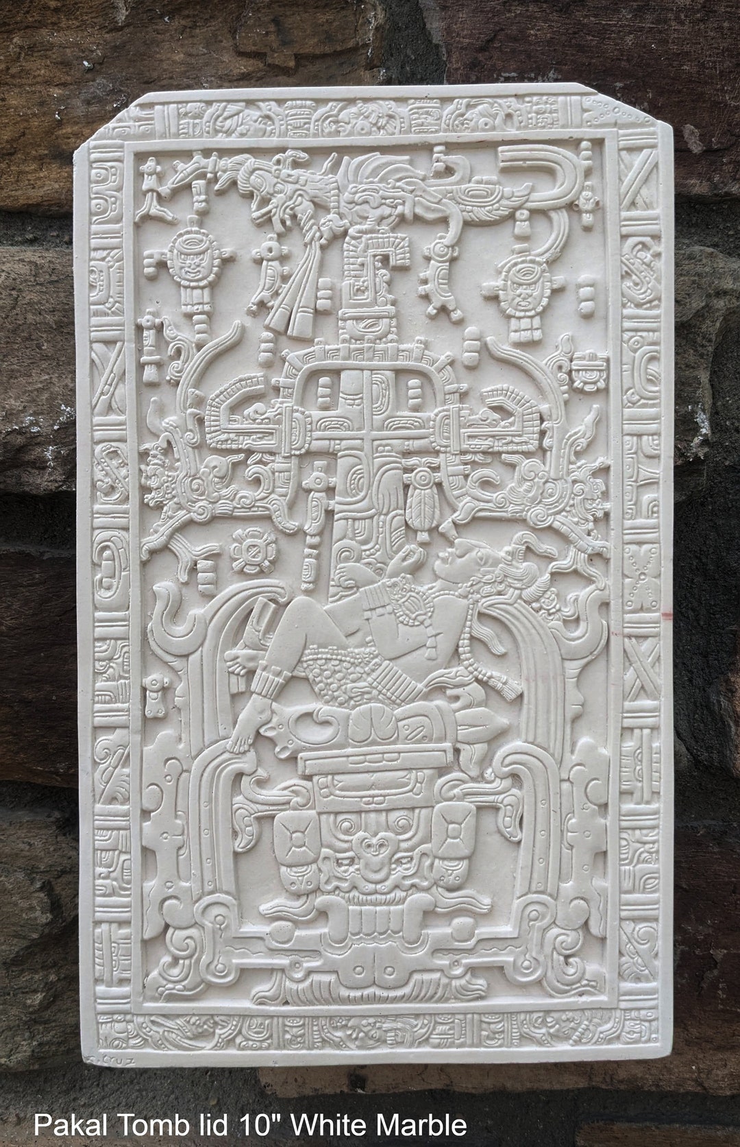 History Aztec Mayan Sarcophagus of King K’inich Janaab’ Pakal Wall ...