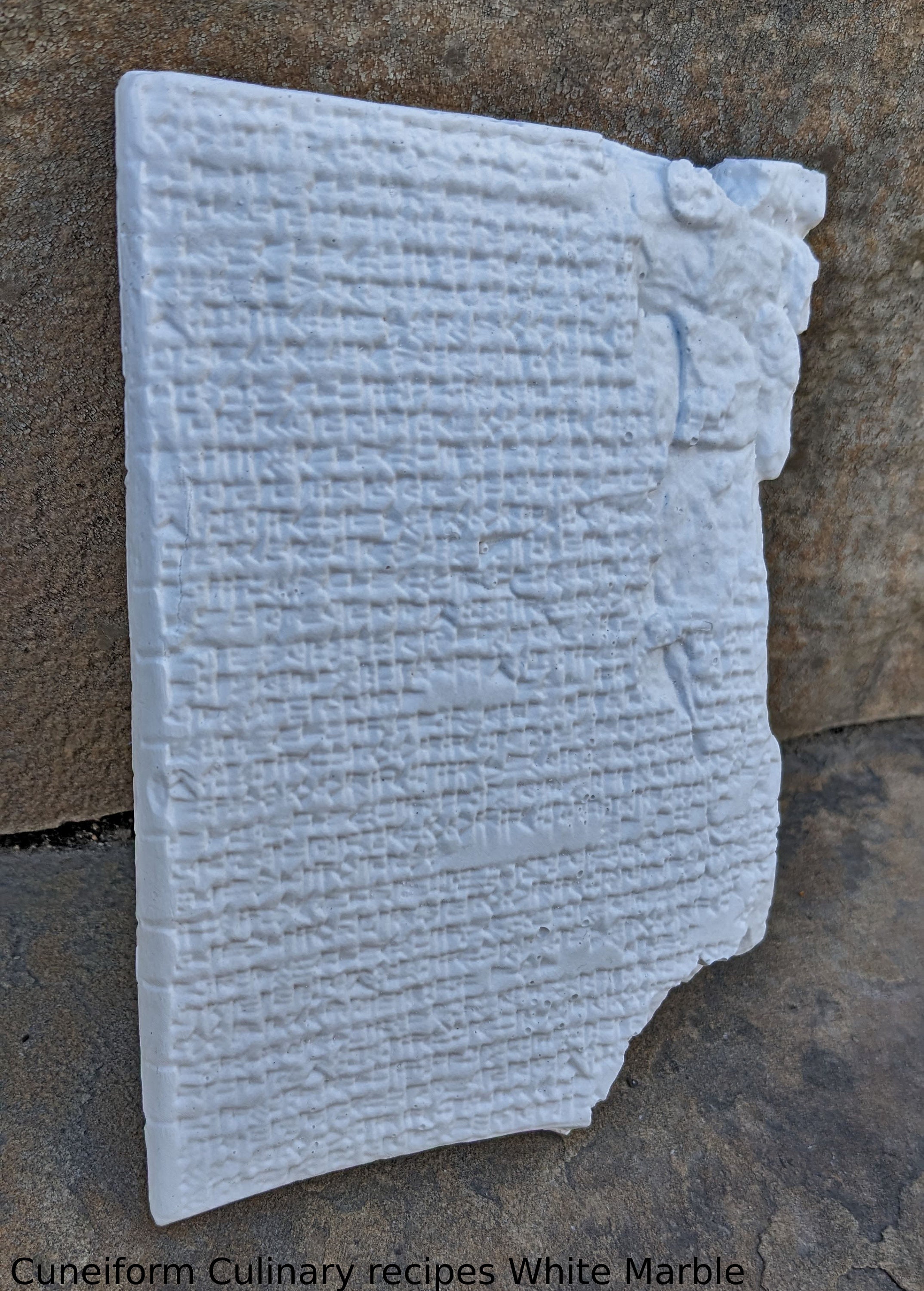 Babylonian Cuneiform Culinary Recipes Sculpture Www.neo-mfg.com ...