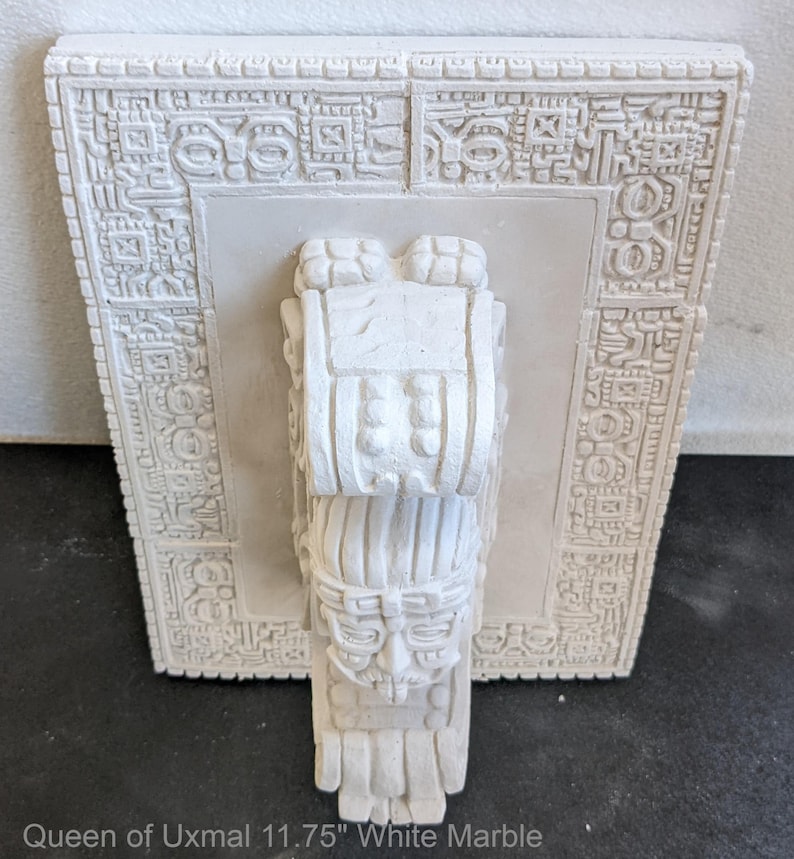 Aztec Mayan Queen of Uxmal Architectural Element Bust - Etsy