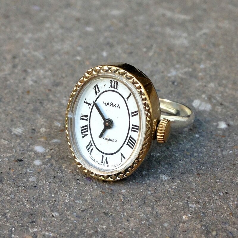 Ring Watch - Etsy