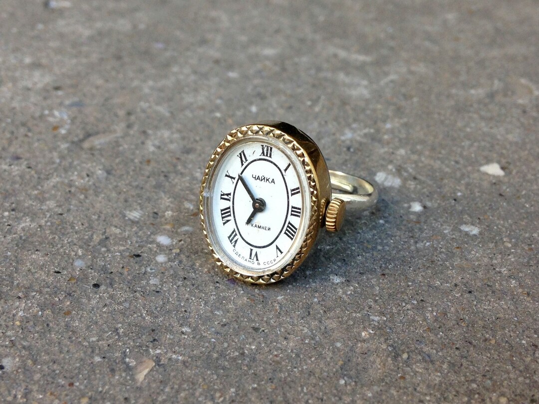 Ring Watch "gull", Soviet Watch ,ring Watch ,finger Ring ,ukraine Watch ...