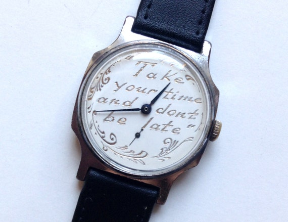 Engravable watch, Vintage Watch ,Personalized watch ,… - Gem