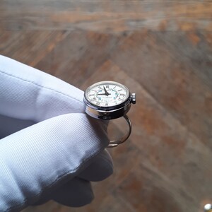 Ring Watch "chaika" ,soviet Watch, Ring Watch, Finger Ring ...