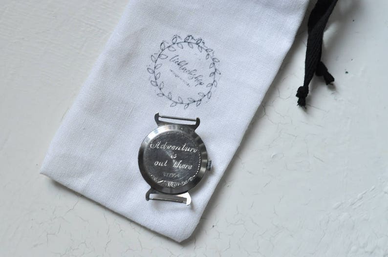 Engraving on Back Side of the Watch - Etsy
