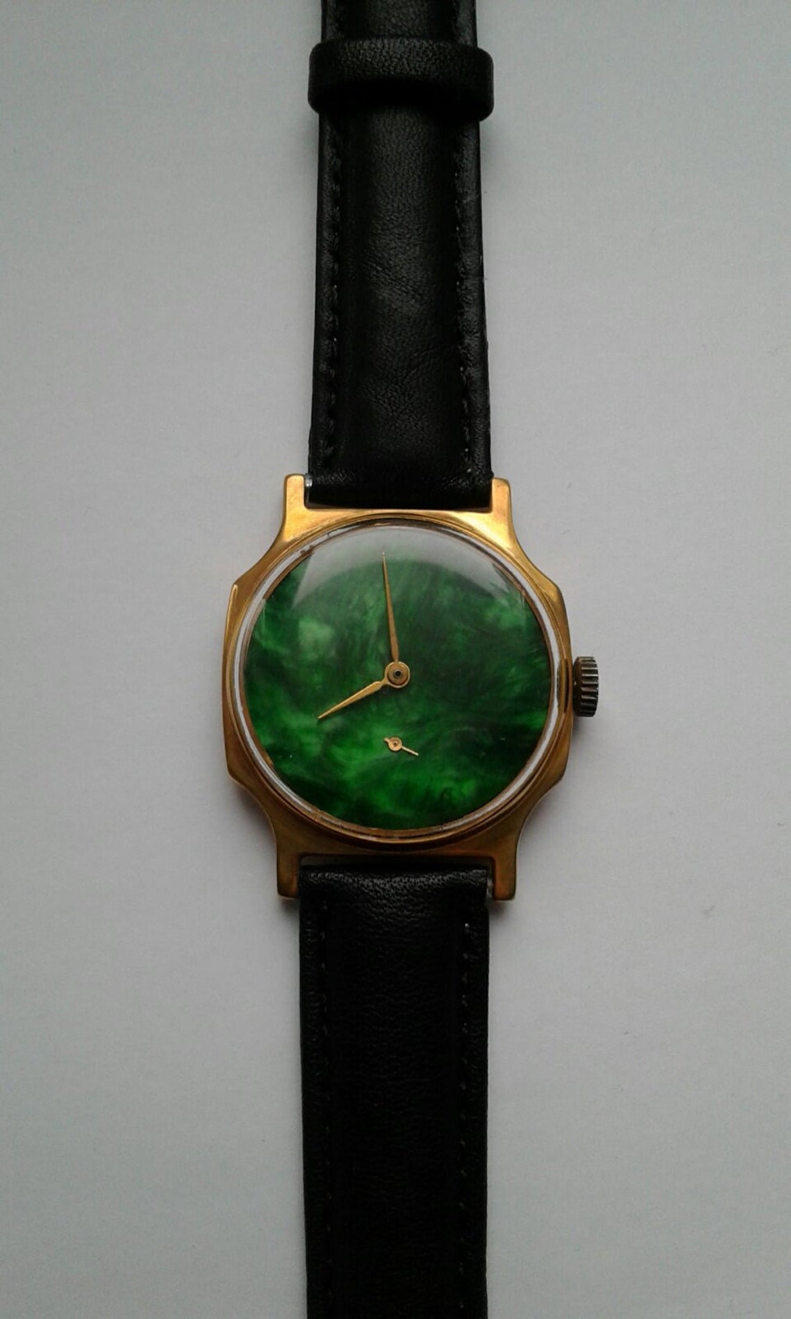 Stone Watch pobeda Vintage Watch GEMSTONE Watch - Etsy