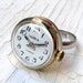 Ring Watch "chaika" Soviet Gilded Watch Ring Watch Finger Ring ...