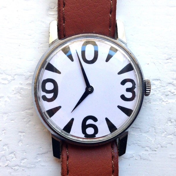 Big Face Watch - Etsy