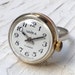 Ring Watch "chaika" Soviet Gilded Watch Ring Watch Finger Ring ...