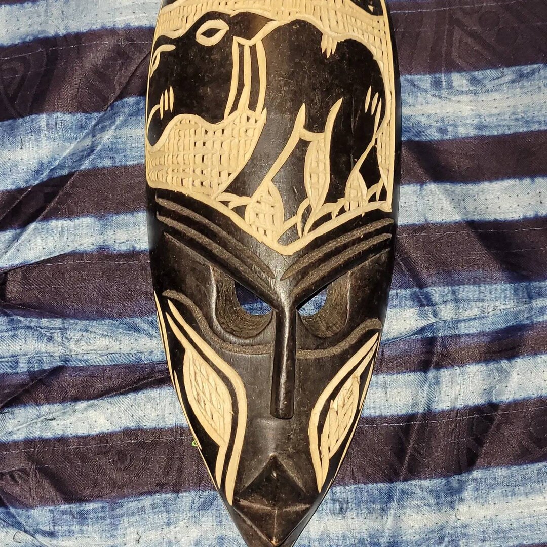 African Fang Mask - Etsy