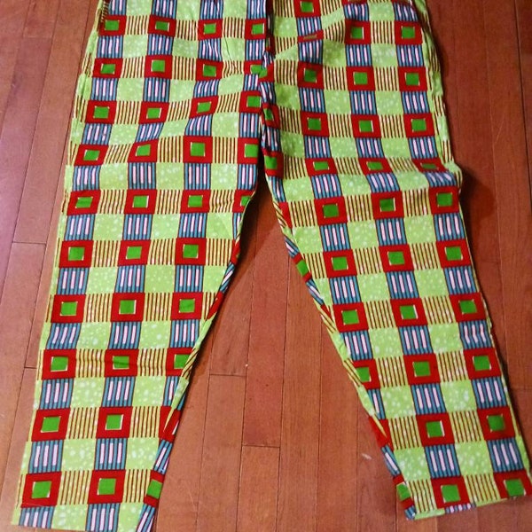 African Print Pants - Etsy