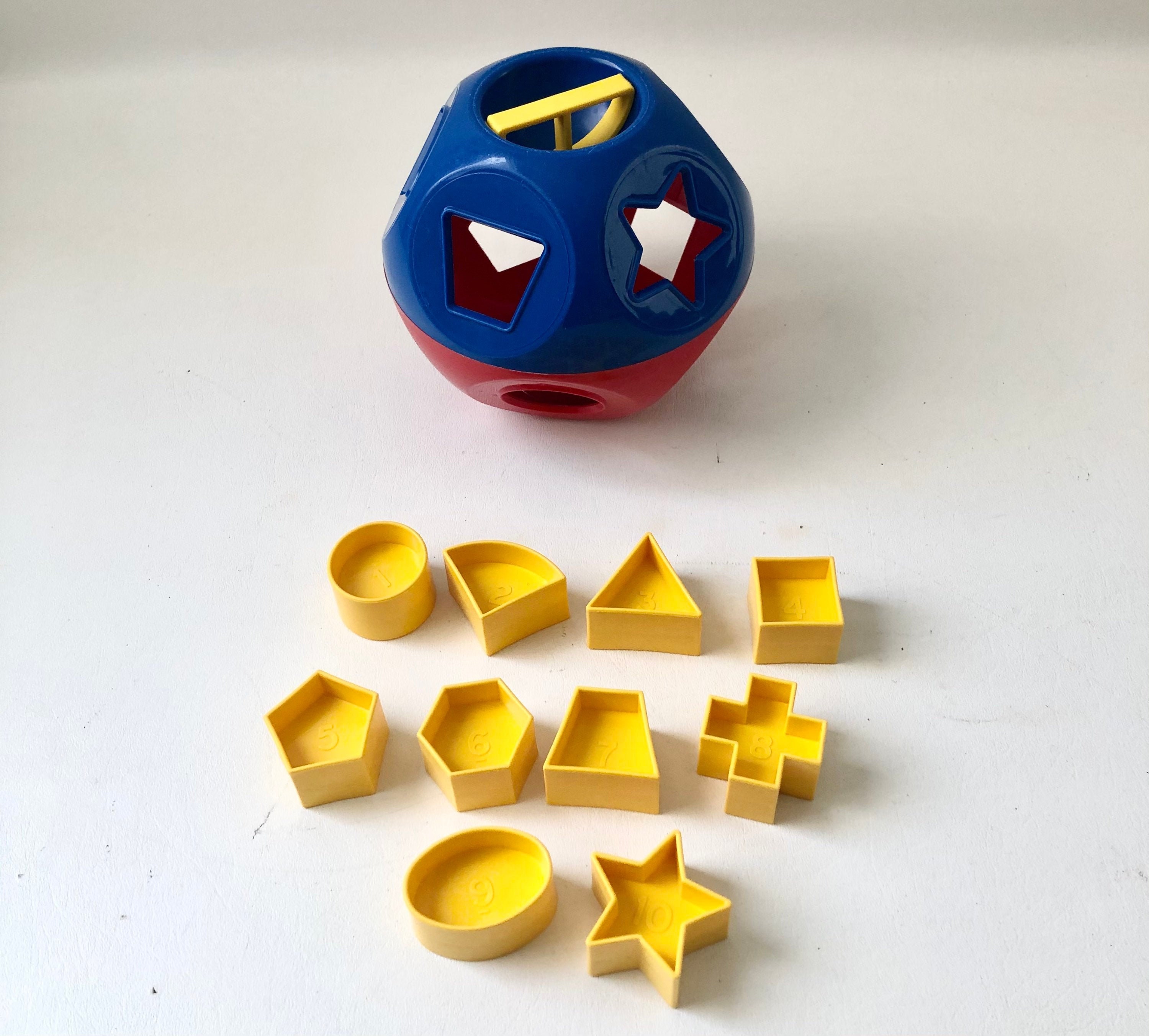 Vintage Juguete Tupperware Shape Ball - Etsy España