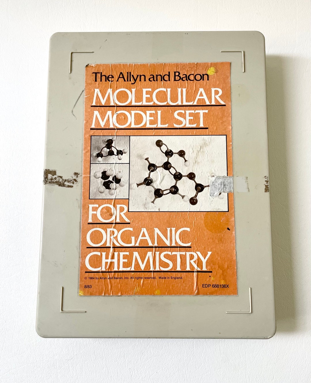 Vintage 1984 Molecular Model Set - Etsy