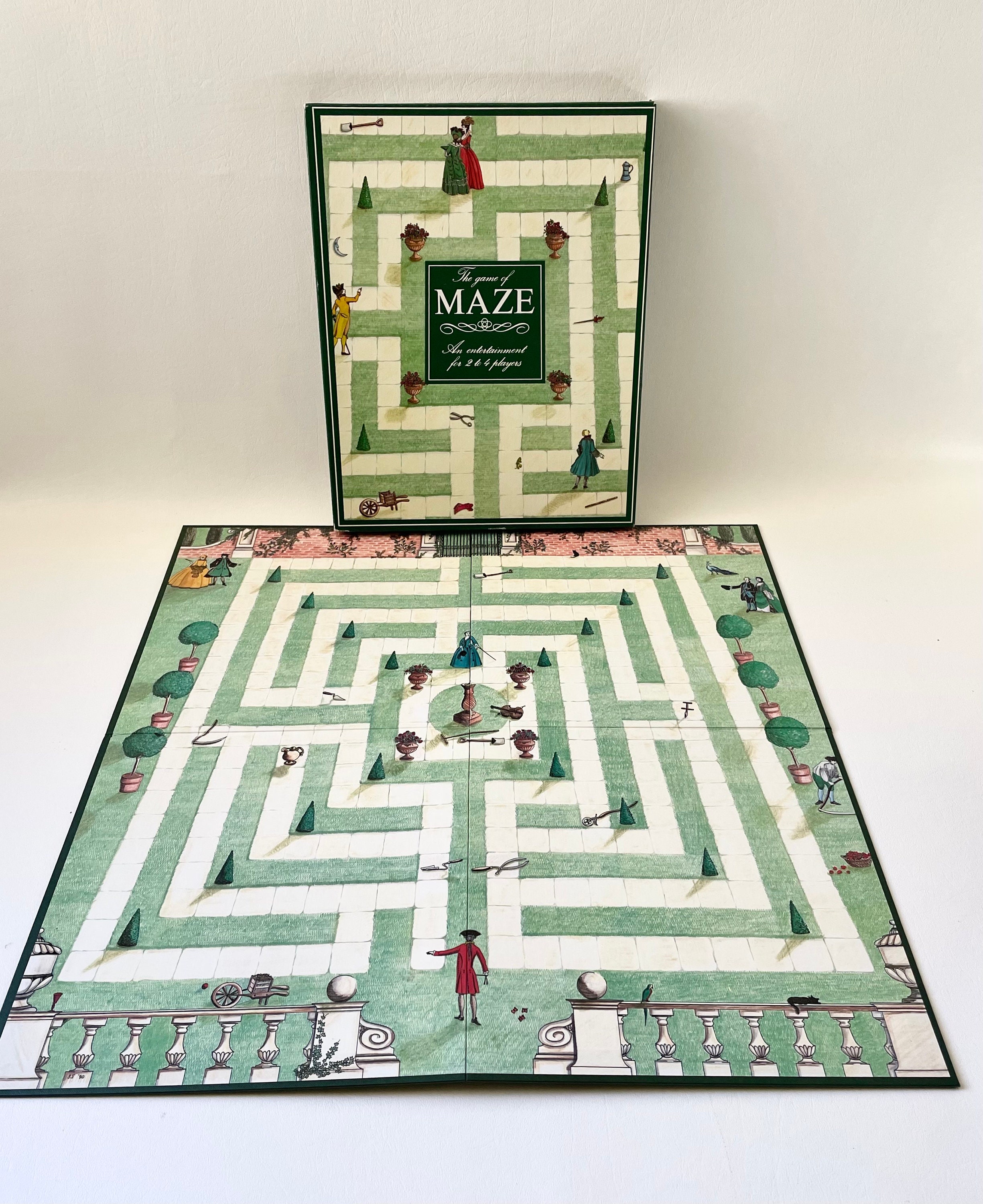 Vintage 1990 the Game of Maze - Etsy