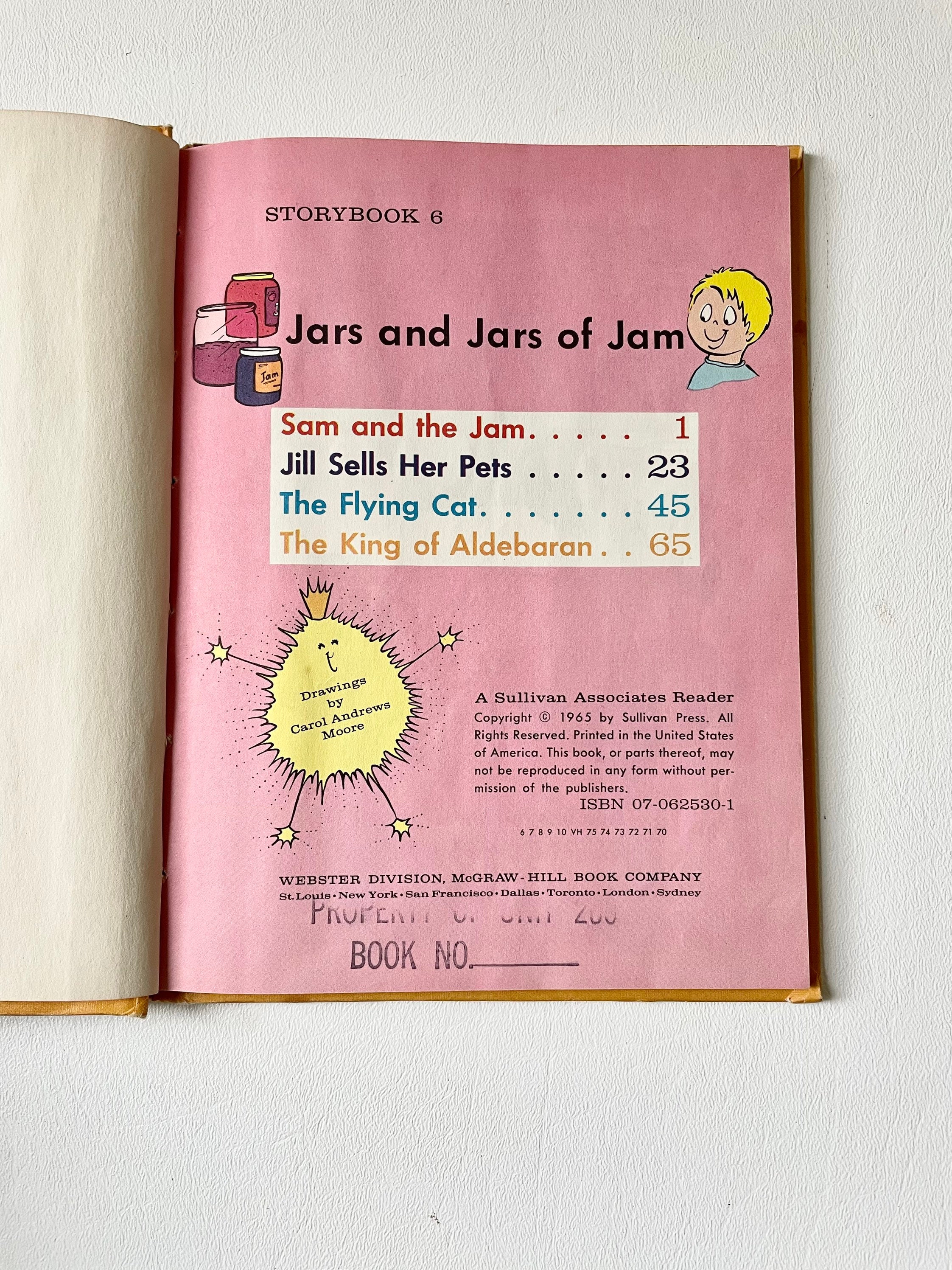 Vintage 1965 Jars and Jars of Jam / Storybook 6 - Etsy