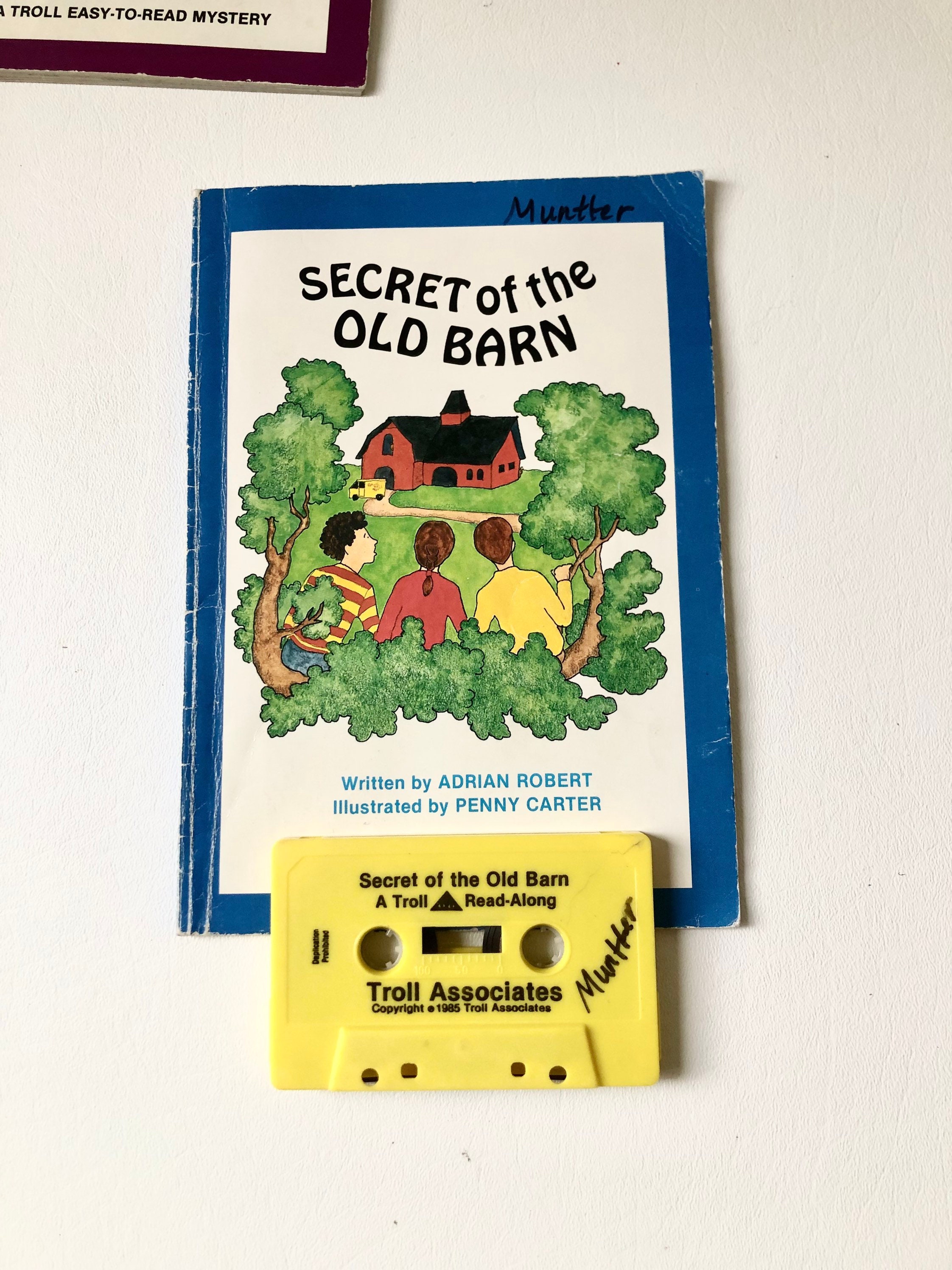 Vintage Troll Easy-to-read Book and Tape Storyteller Audio Cassette ...