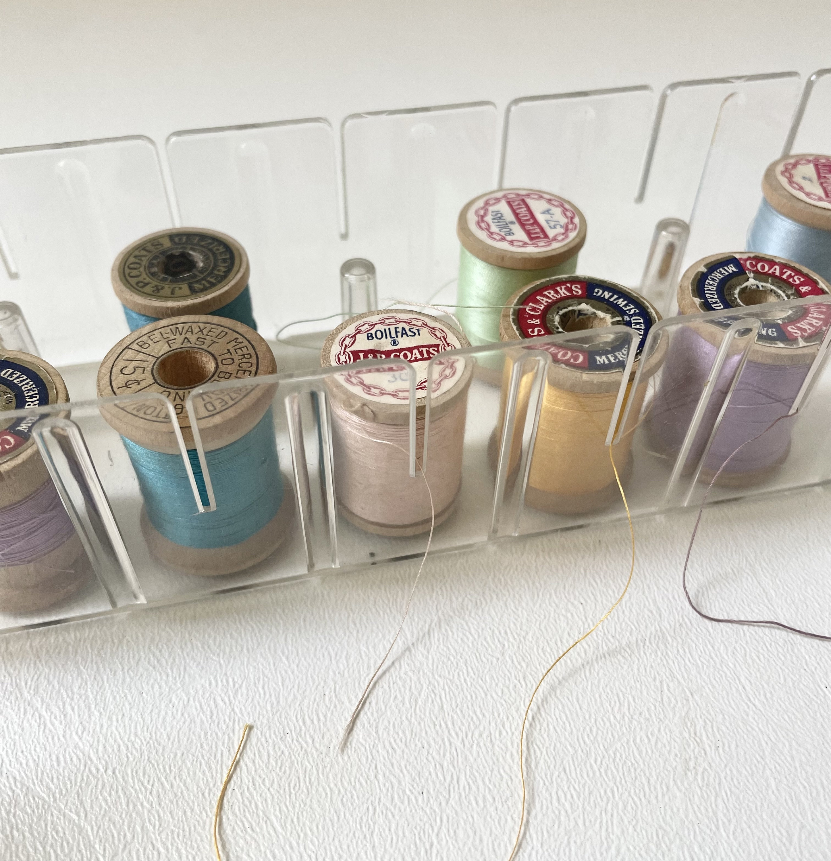 Vintage Tidee Maid Deluxe Sewing Storage Box / Sewing - Etsy