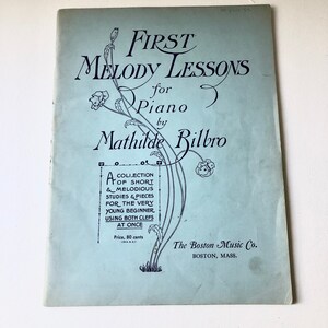 Vintage Piano Sheet Music Books / Set of 4 - Etsy