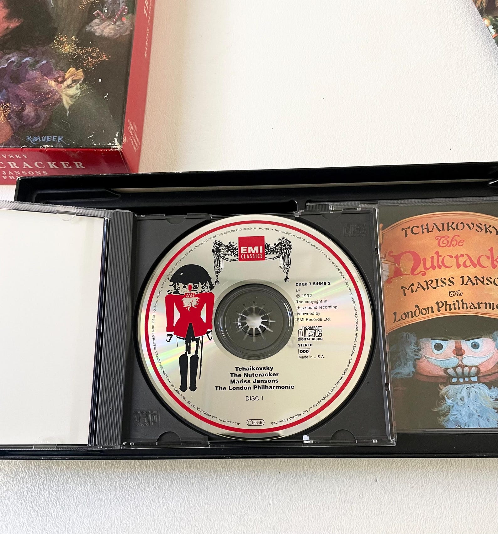 Vintage Tchaikovsky the Nutcracker CD & Book Set - Etsy