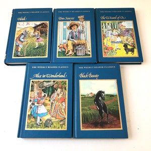 Vintage Set of Five Weekly Reader Classics - Etsy