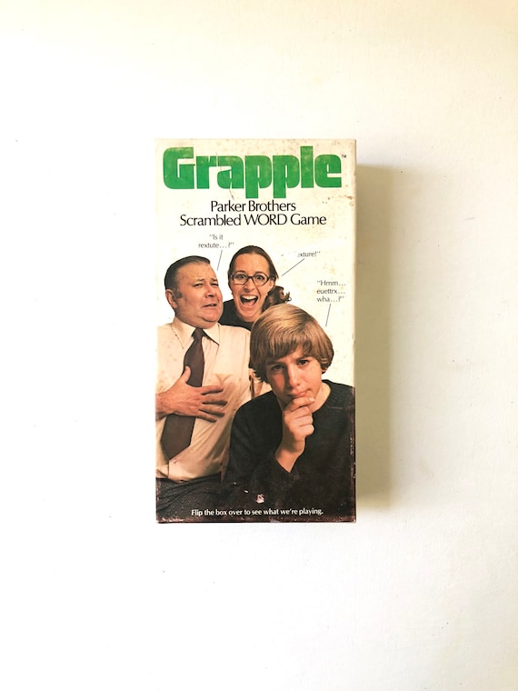 Vintage 1973 Grapple Word Game | Etsy