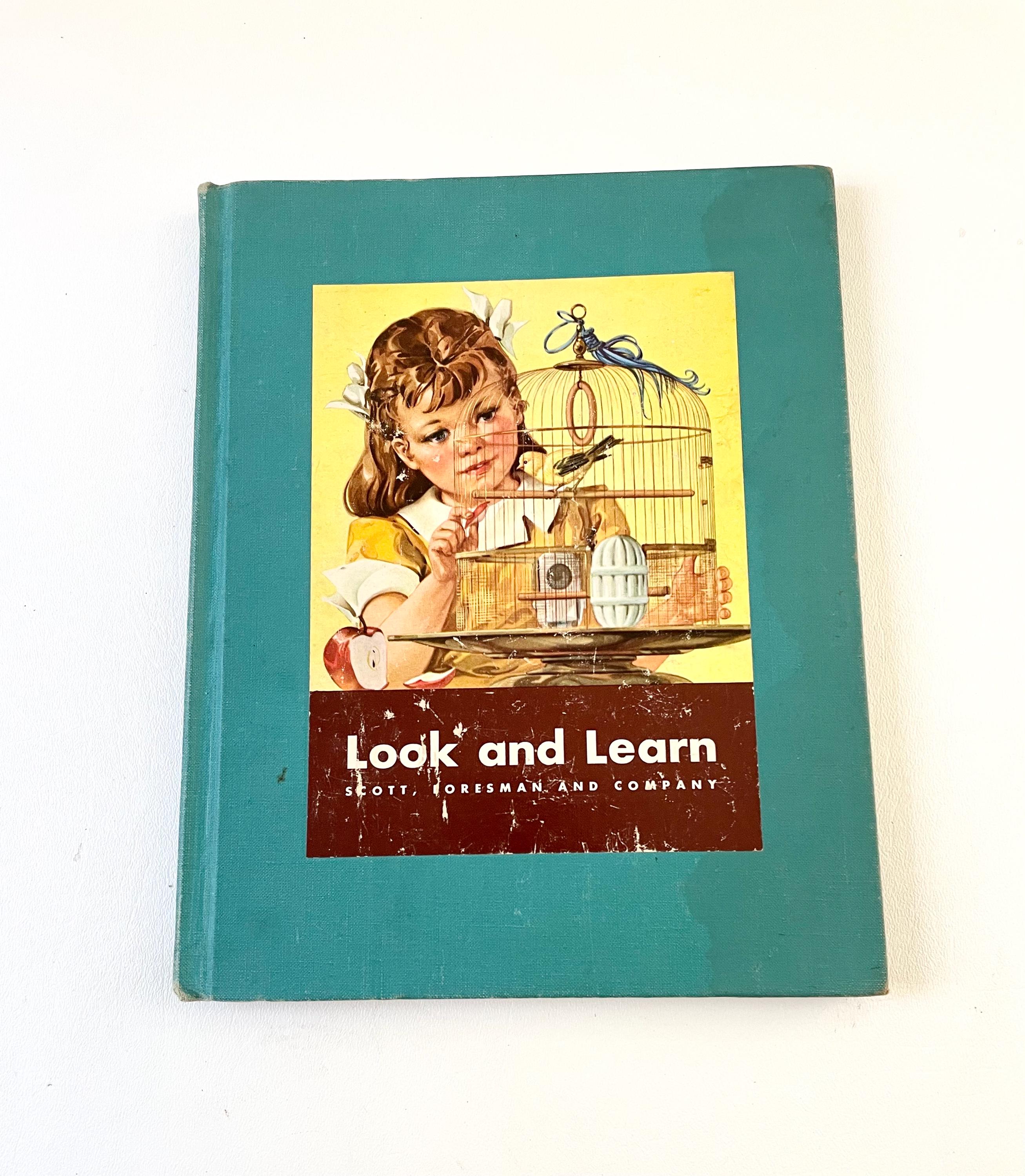 Vintage Look and Learn Children’s Book - Etsy