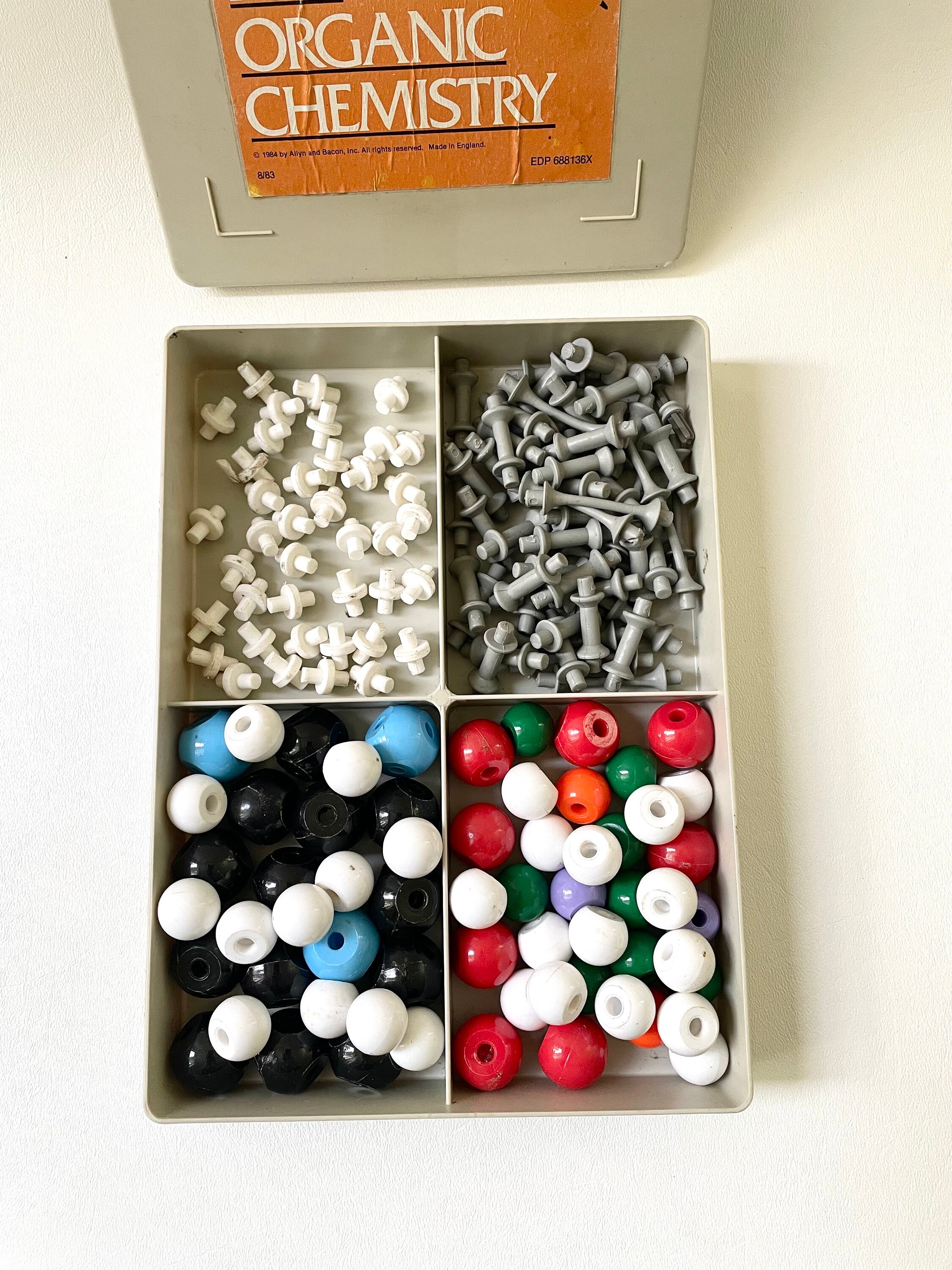 Vintage 1984 Molecular Model Set - Etsy