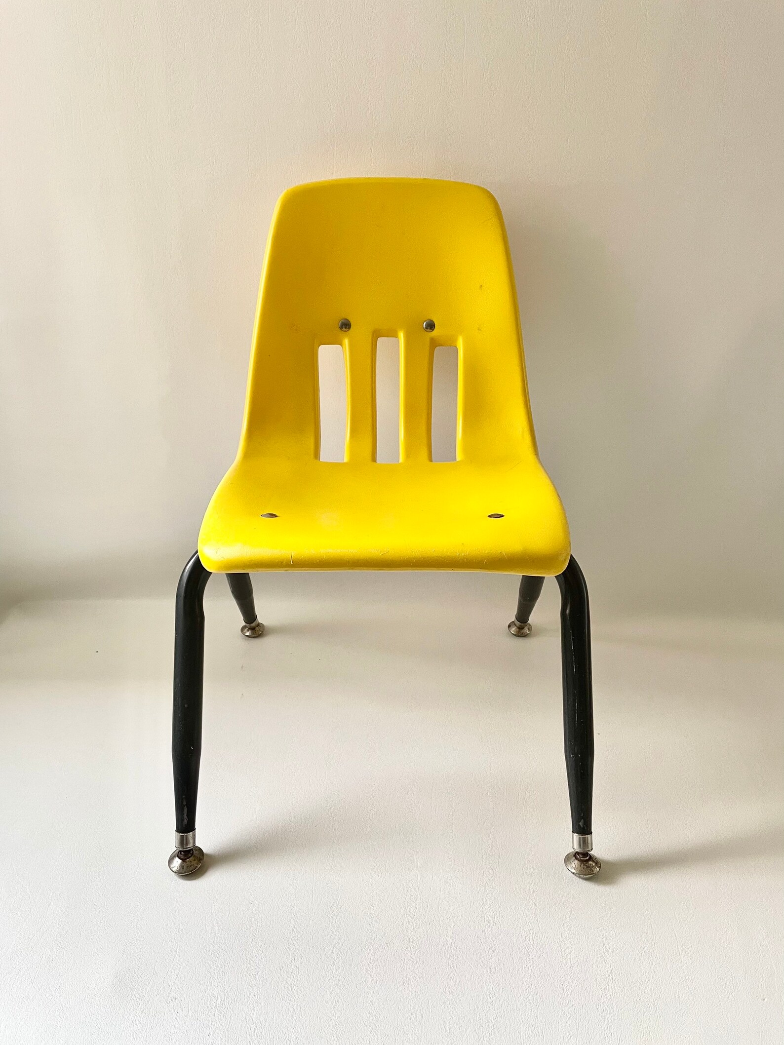 Vintage Children's Yellow Virco School Chair - ONE CHAIR - Etsy