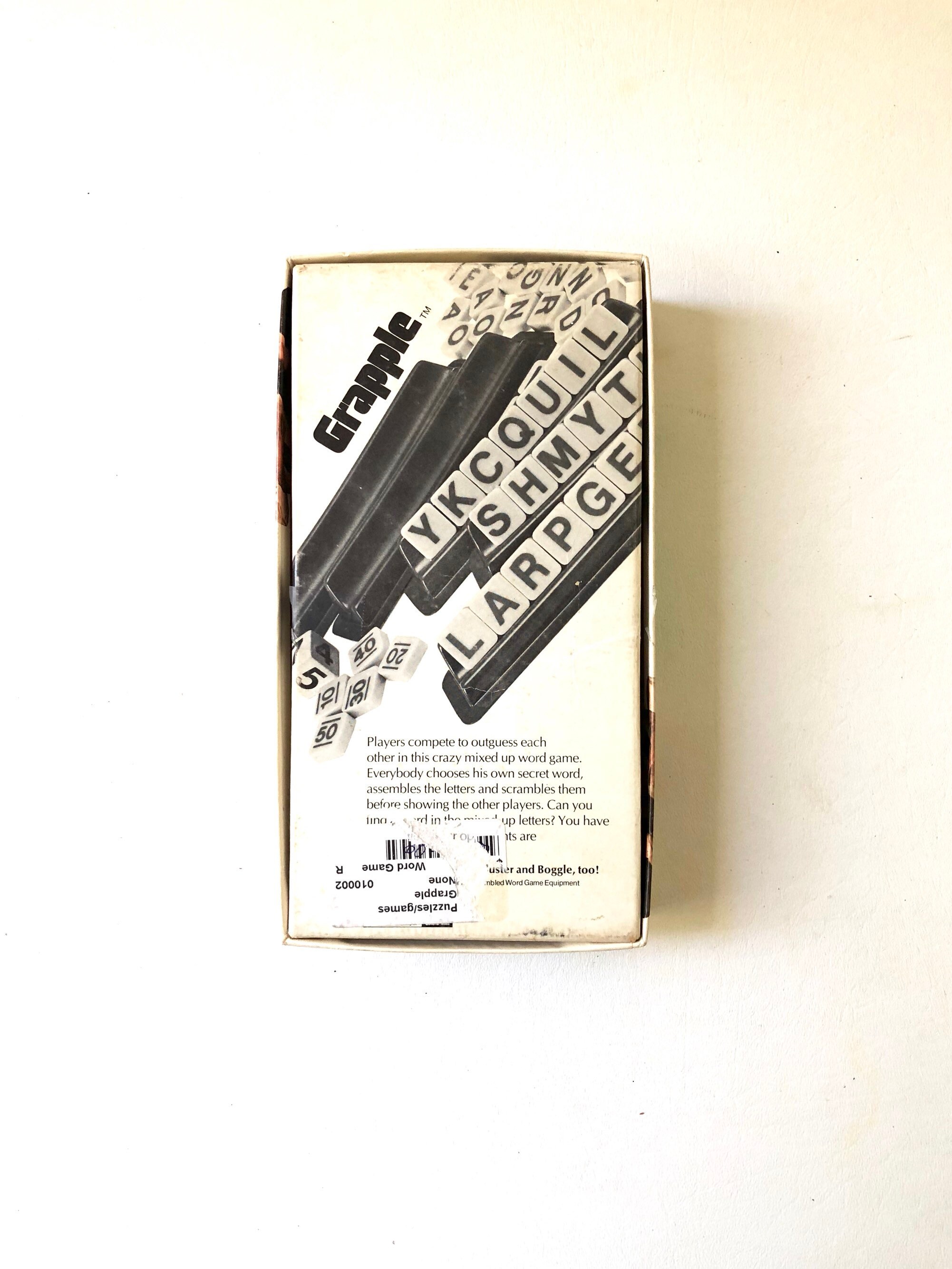 Vintage 1973 Grapple Word Game - Etsy 日本