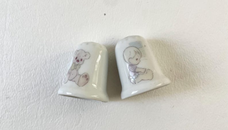 Set of Vintage Precious Moment Thimbles - Etsy