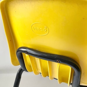 Vintage Children's Yellow Virco School Chair - ONE CHAIR - Etsy