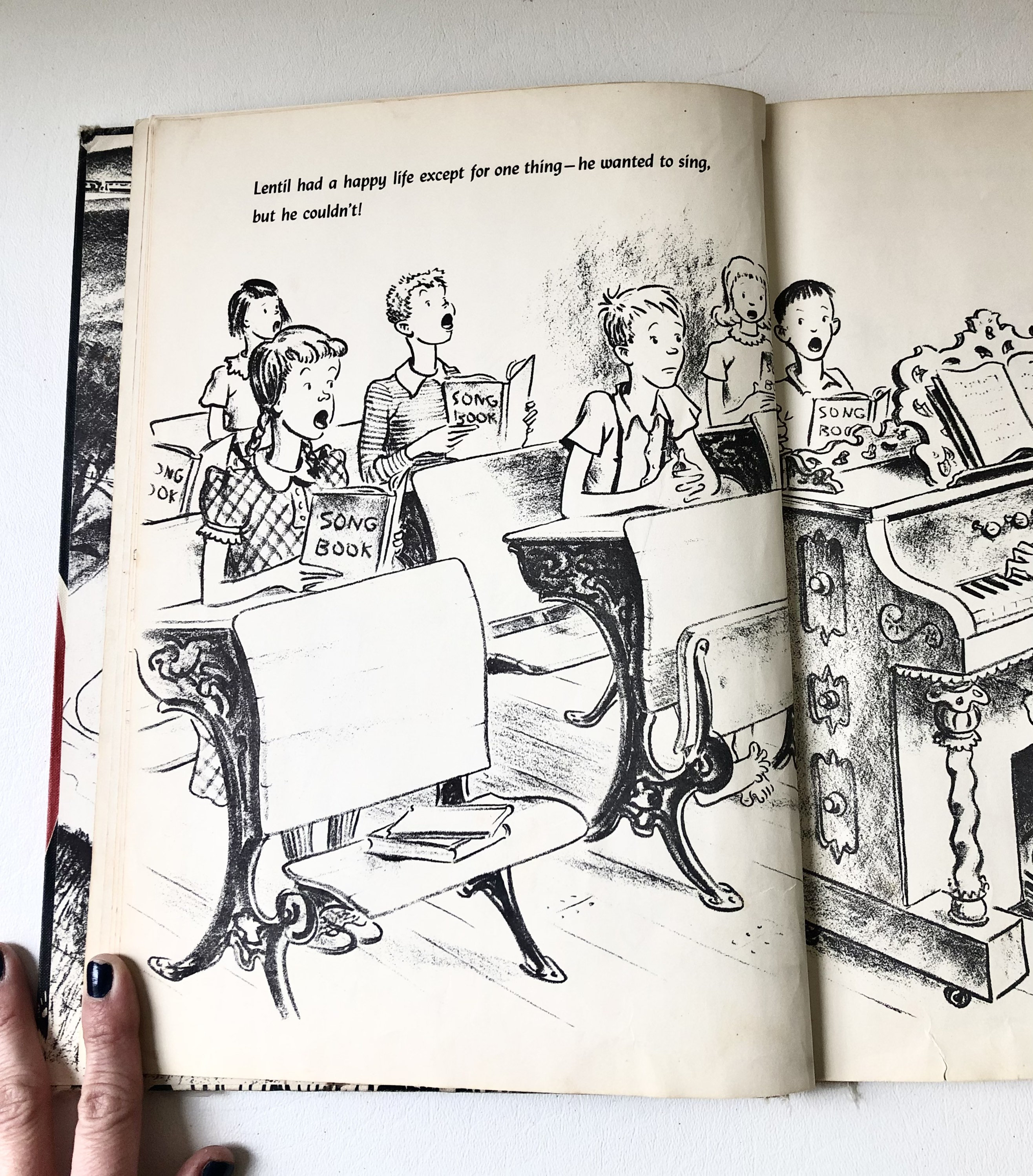 Vintage Lentil Children's Story Book - Etsy