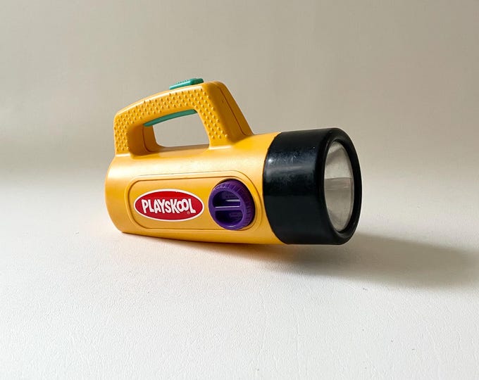 Vintage Playskool Childrens Flashlight - Etsy