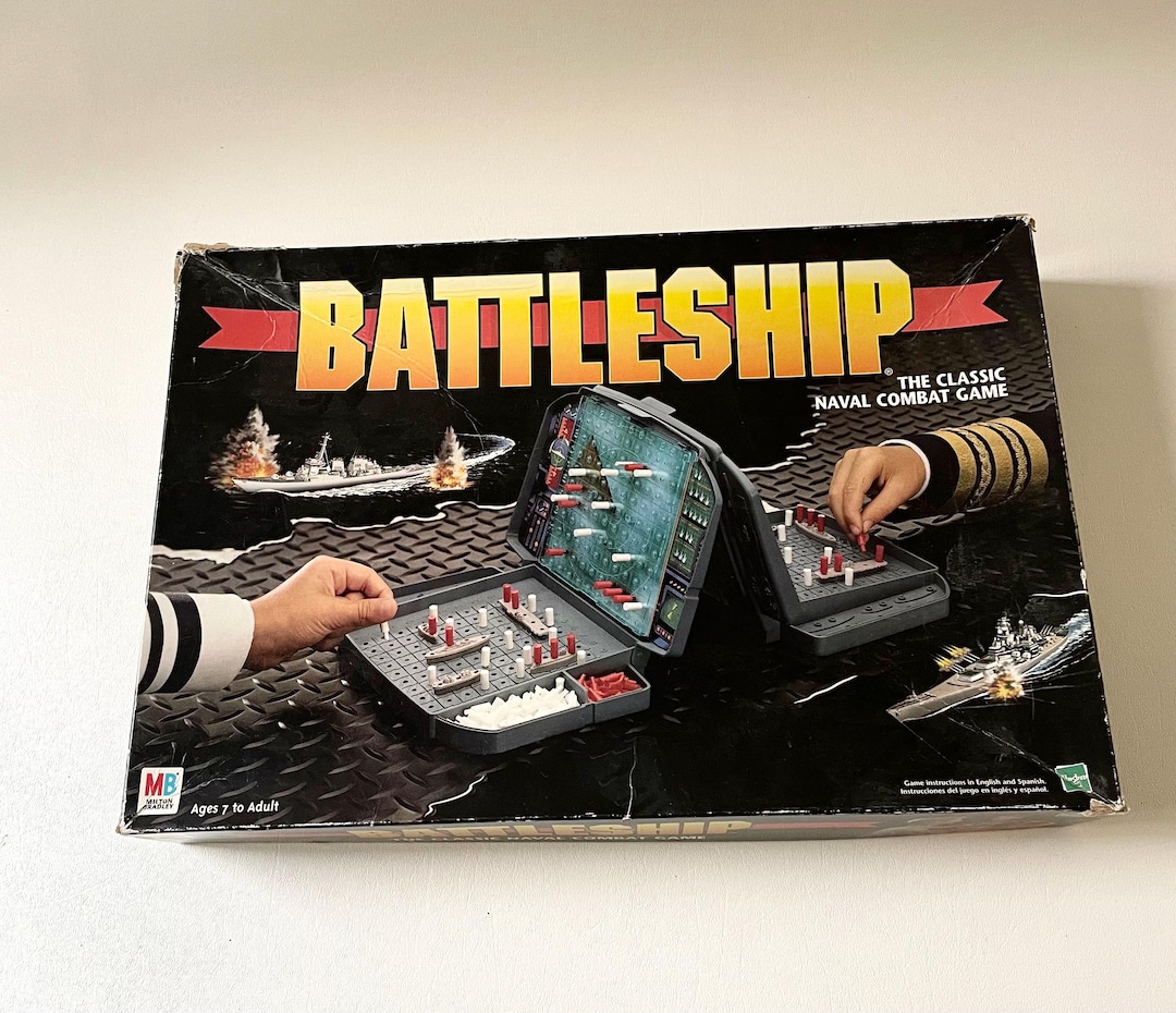 Vintage 1990s Battleship Game - Etsy