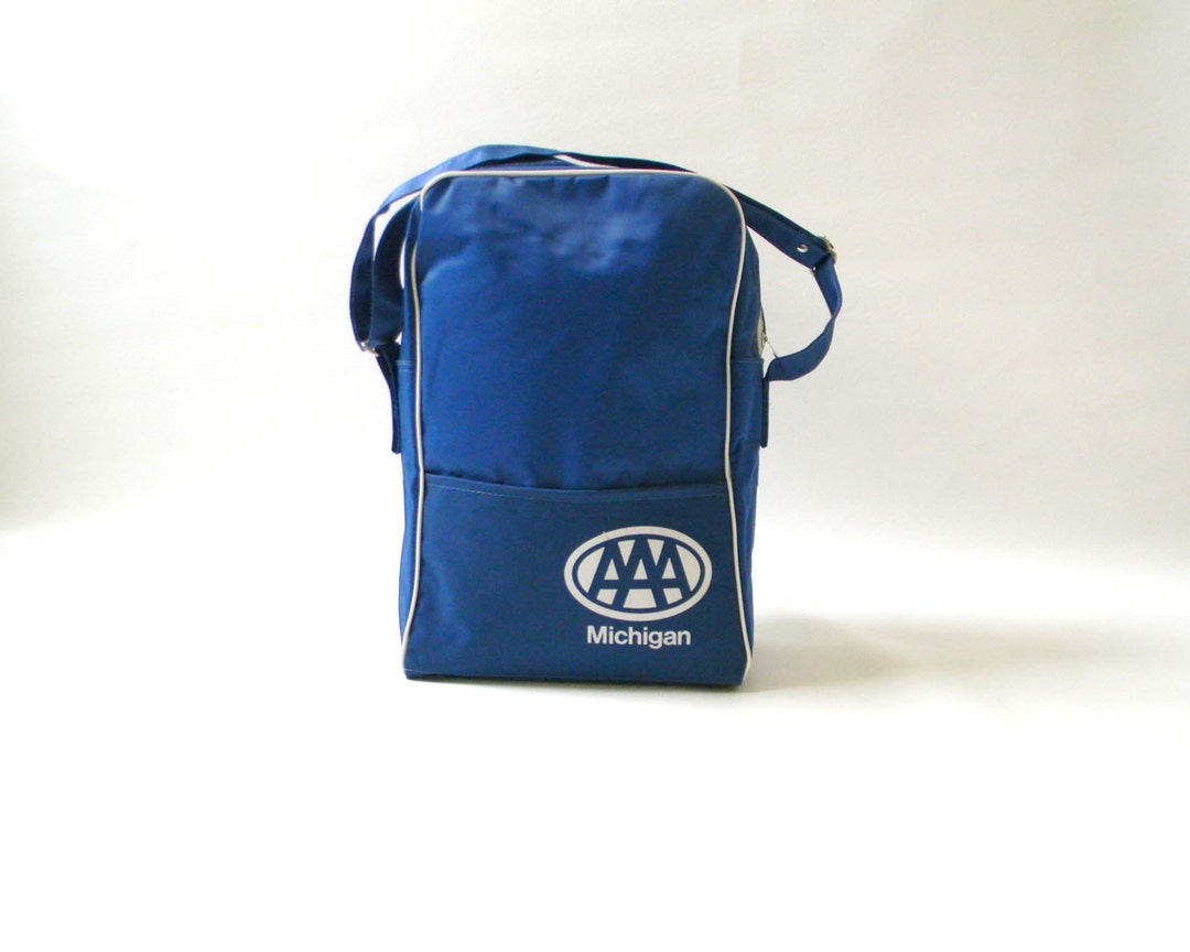 Vintage AAA Blue Tote Bag - Etsy