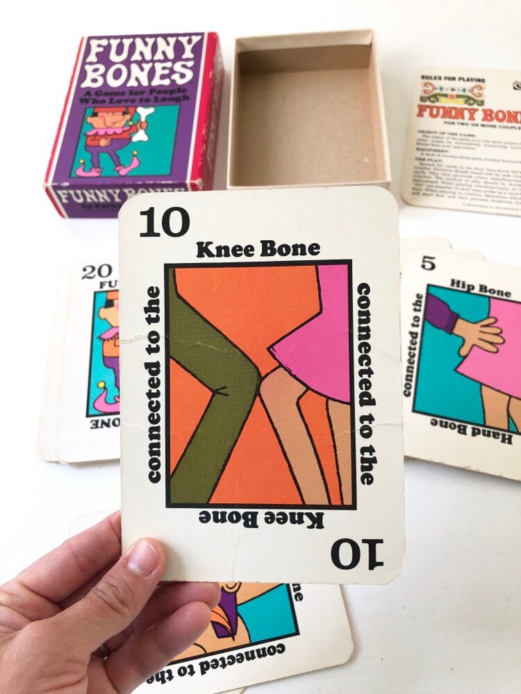 Vintage Funny Bones Card Game - Etsy.de