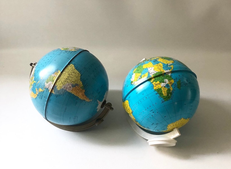 Vintage Globe Sphere Without Stand / PICK ONE - Etsy